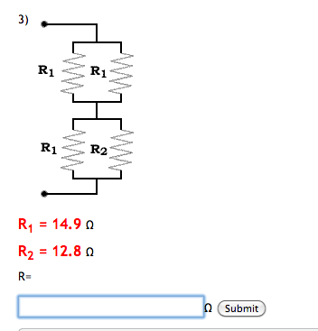Solved Find the equivalent resistance for the network shown | Chegg.com
