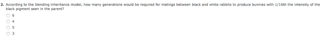Solved According to the blending inheritance model, how many | Chegg.com