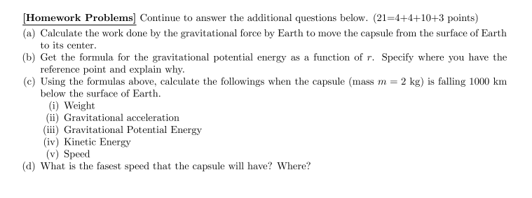 Solved PHYS2153 Engineering Physics III WS13: Shell Theorem, | Chegg.com