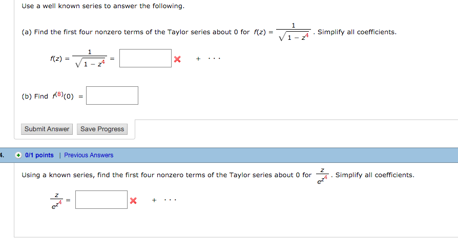 Solved Use a well known series to answer the following. | Chegg.com