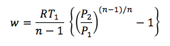 Solved For reversible polytropic processes described by the | Chegg.com