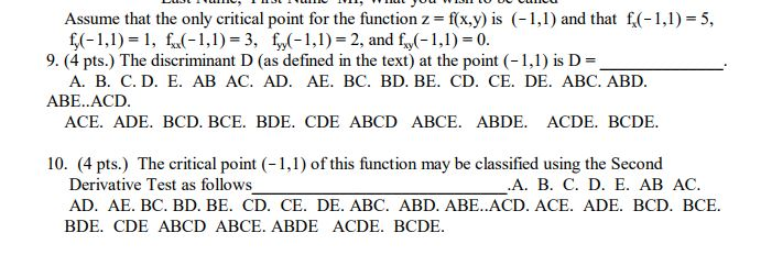 Solved Calc3 basic questions Can you provide both | Chegg.com