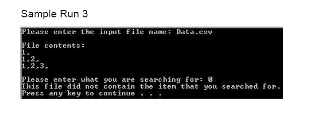 Solved Write a C++ program that will input data from a: | Chegg.com