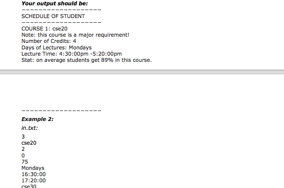 Solved PLEASE READ INSTRUCTIONS AND OUTPUT CAREFULLY: THIS | Chegg.com