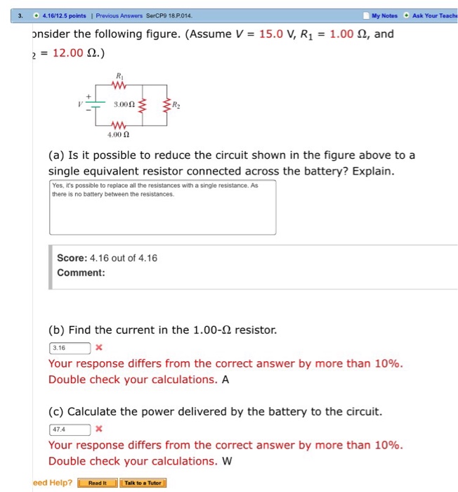 Solved Consider the following figure. (Assume V = 15.0 V, | Chegg.com