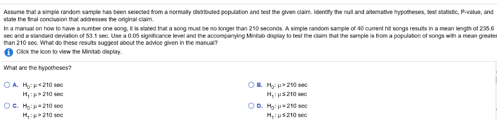 Solved Assume that a simple random sample has been selected | Chegg.com