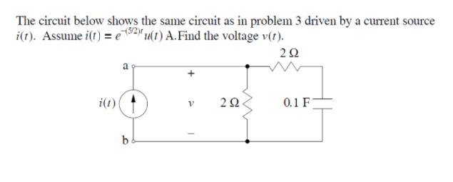 Solved The circuit below shows the same circuit as in | Chegg.com