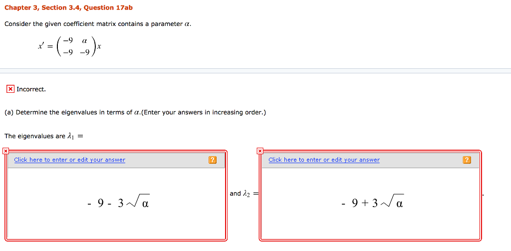 Solved Chapter 3, Section 3-4 Question 17ab Consider the | Chegg.com