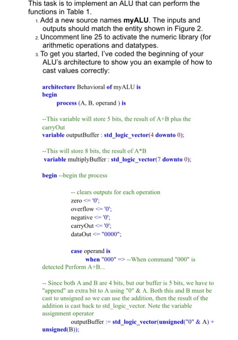 Solved In this assignment you will use Vivado Webpack to | Chegg.com