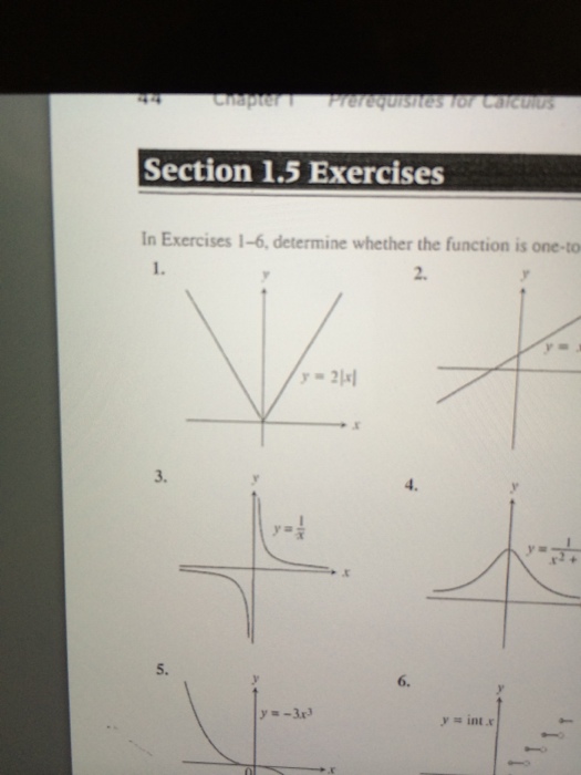 Solved Selection 1.5 Exercises In Exercises 1-6, determine | Chegg.com