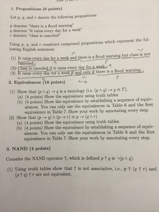 Solved Let p, q, and r denote the following propositions: p | Chegg.com