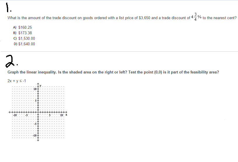 Solved What is the amount of the trade discount on goods | Chegg.com