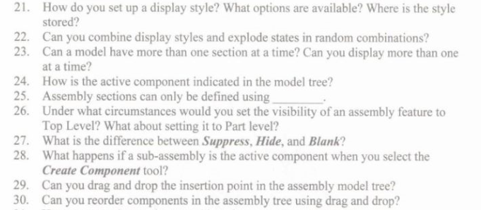 Solved How do you set up a display style? What options are | Chegg.com