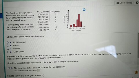 Solved The Fan Cost Index (FCI) is a measure of how much if | Chegg.com
