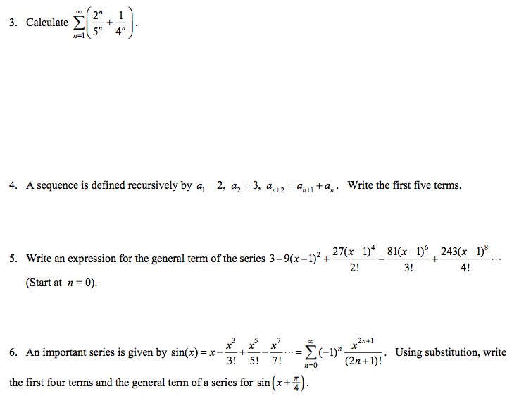 Solved 7. Rewrite the expression -1/1 - x as a geometric | Chegg.com