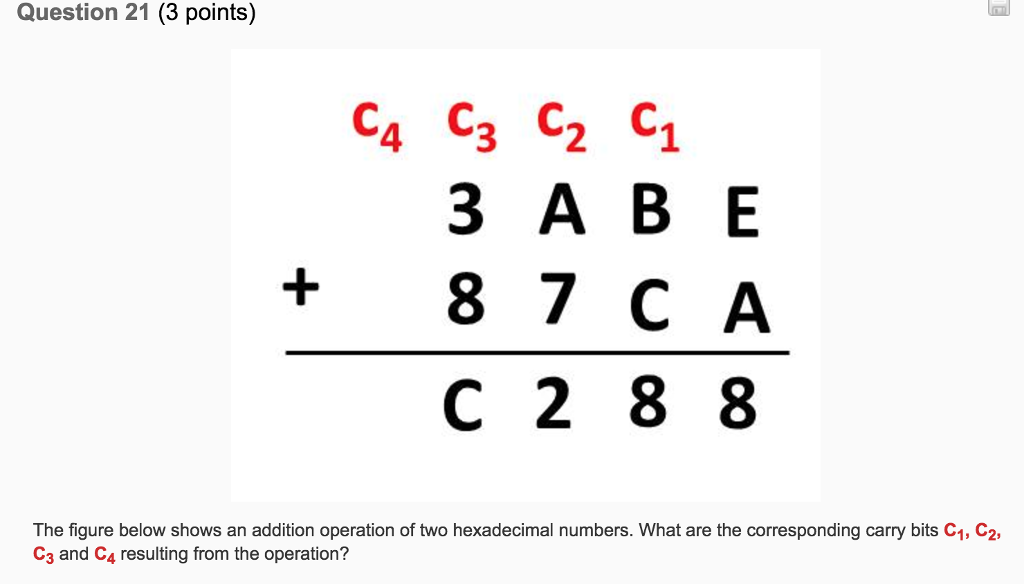 Solved Question 15 points) When performing subtraction by | Chegg.com