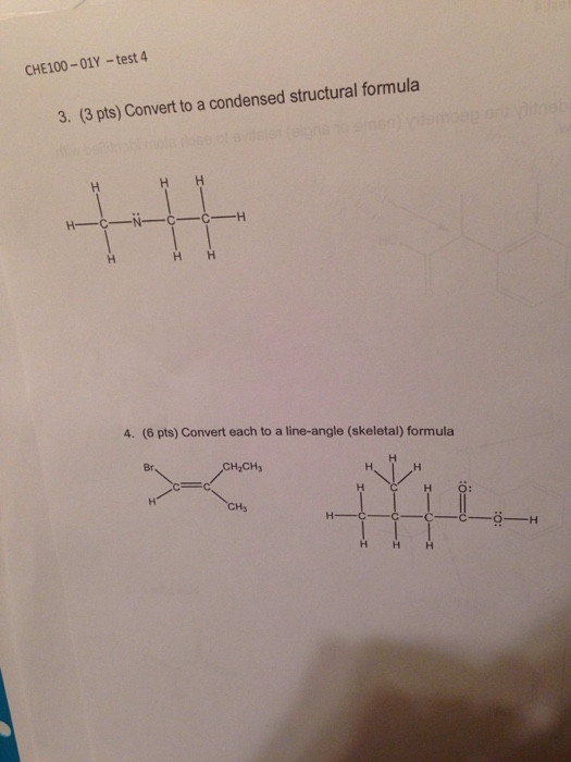 Solved Convert to a condensed structural formula Convert | Chegg.com