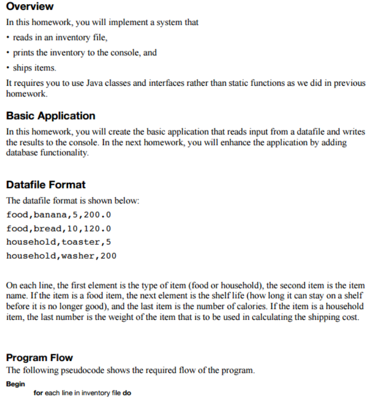 Solved Overview In this homework, you will implement a | Chegg.com