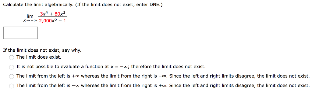 Solved Calculate The Limit Algebraically Hint [see Example