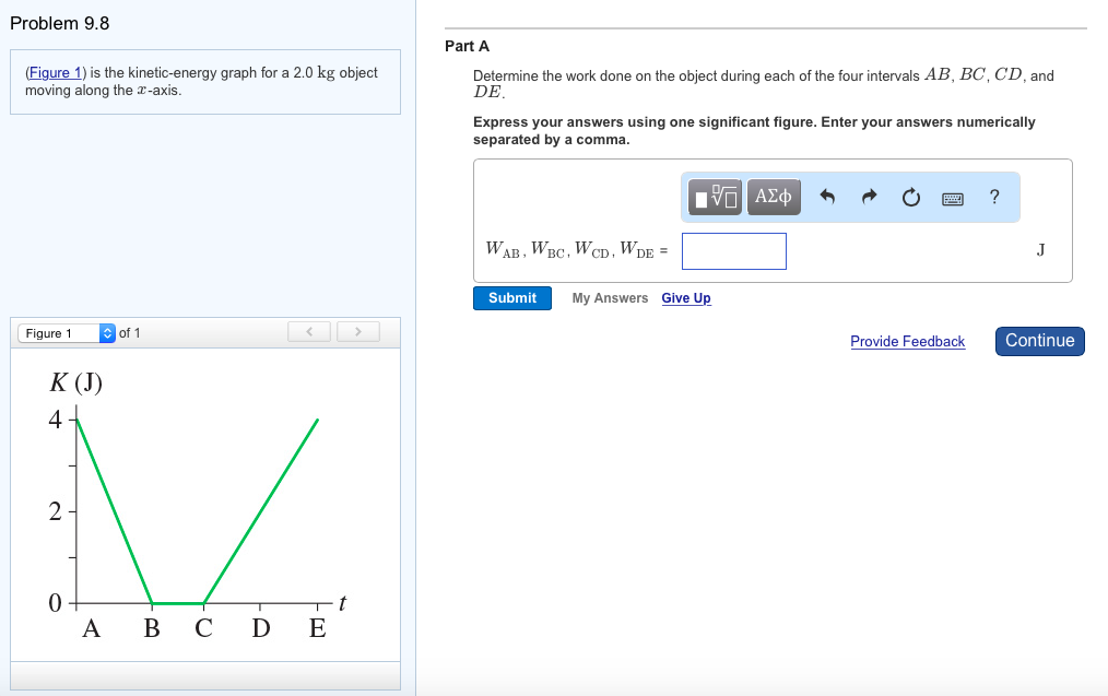 Solved Problem 9.8 Part A (Figure 1) is the kinetic-energy | Chegg.com