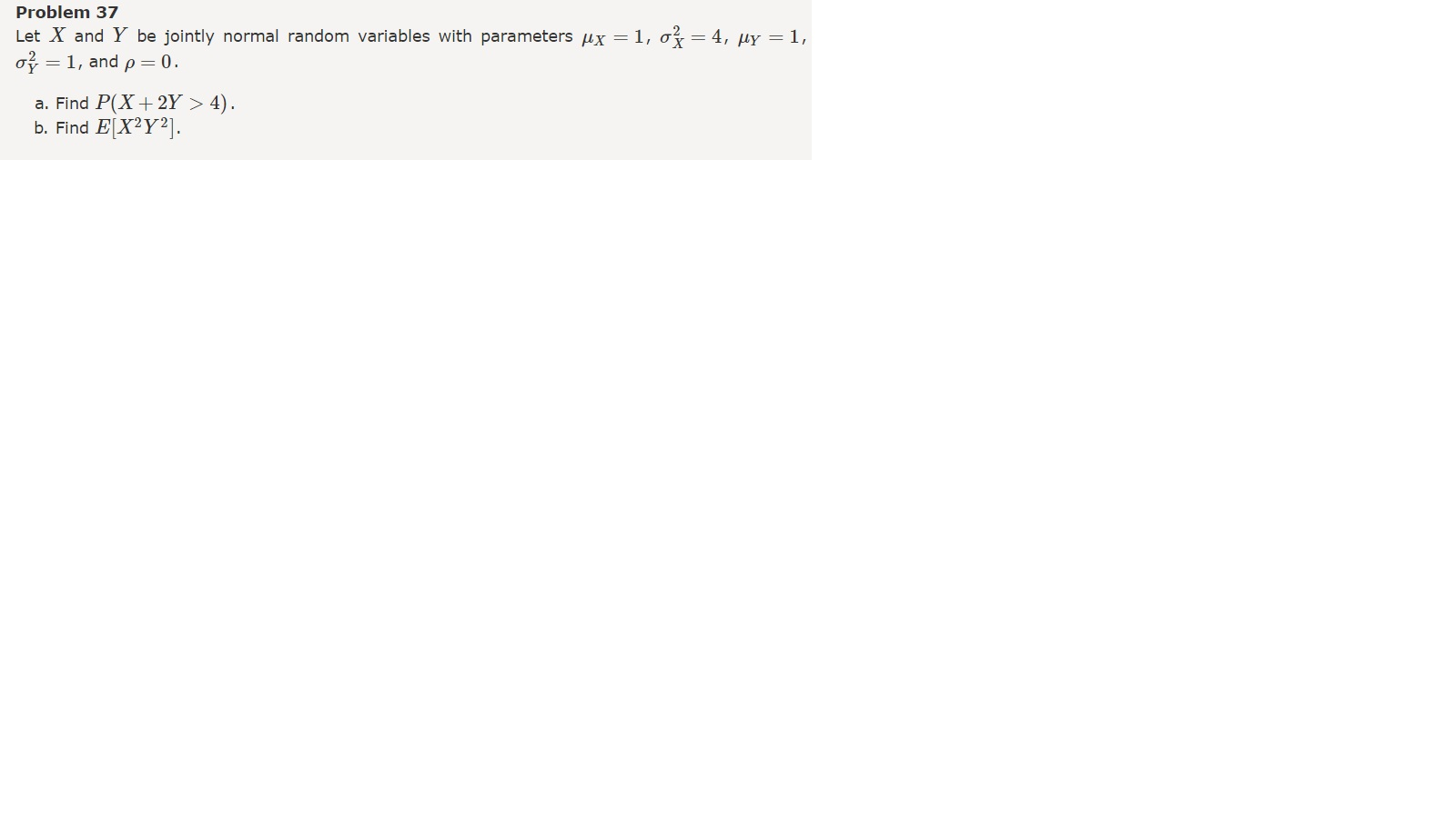 Let X and Y be jointly normal random variables with | Chegg.com