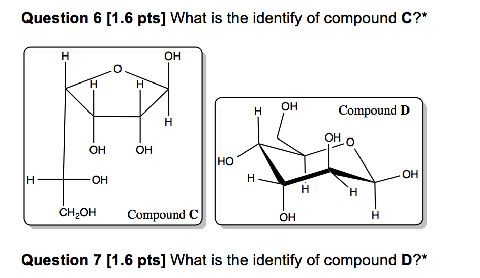 Solved What is the identify of compound C?* What is the | Chegg.com