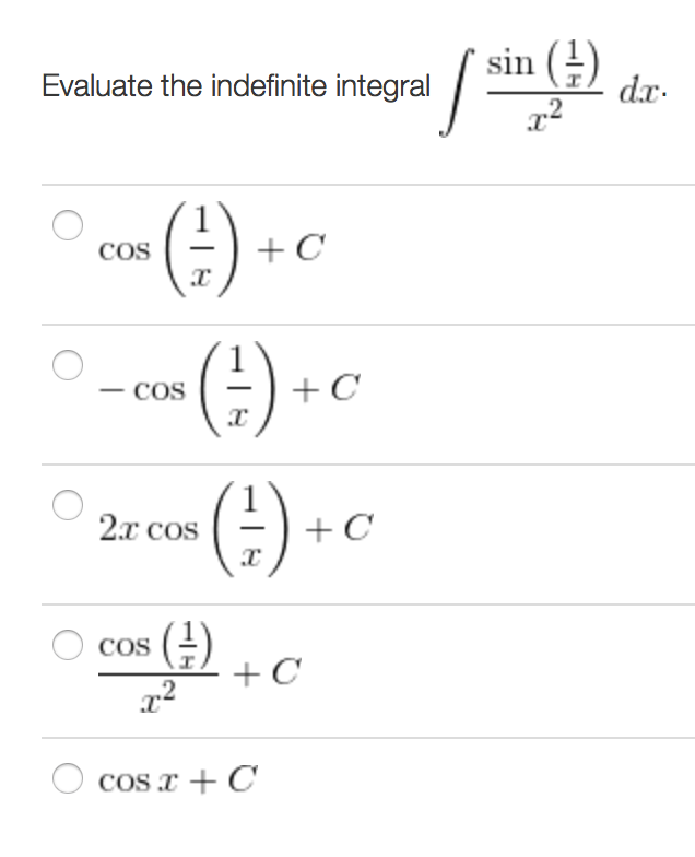 Solved Evaluate the indefinite integral integral sin | Chegg.com