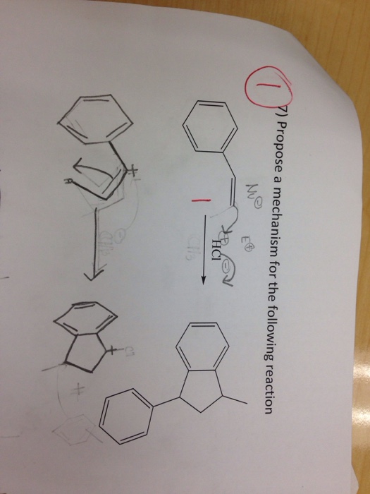Solved Propose a mechanism for the following reaction | Chegg.com