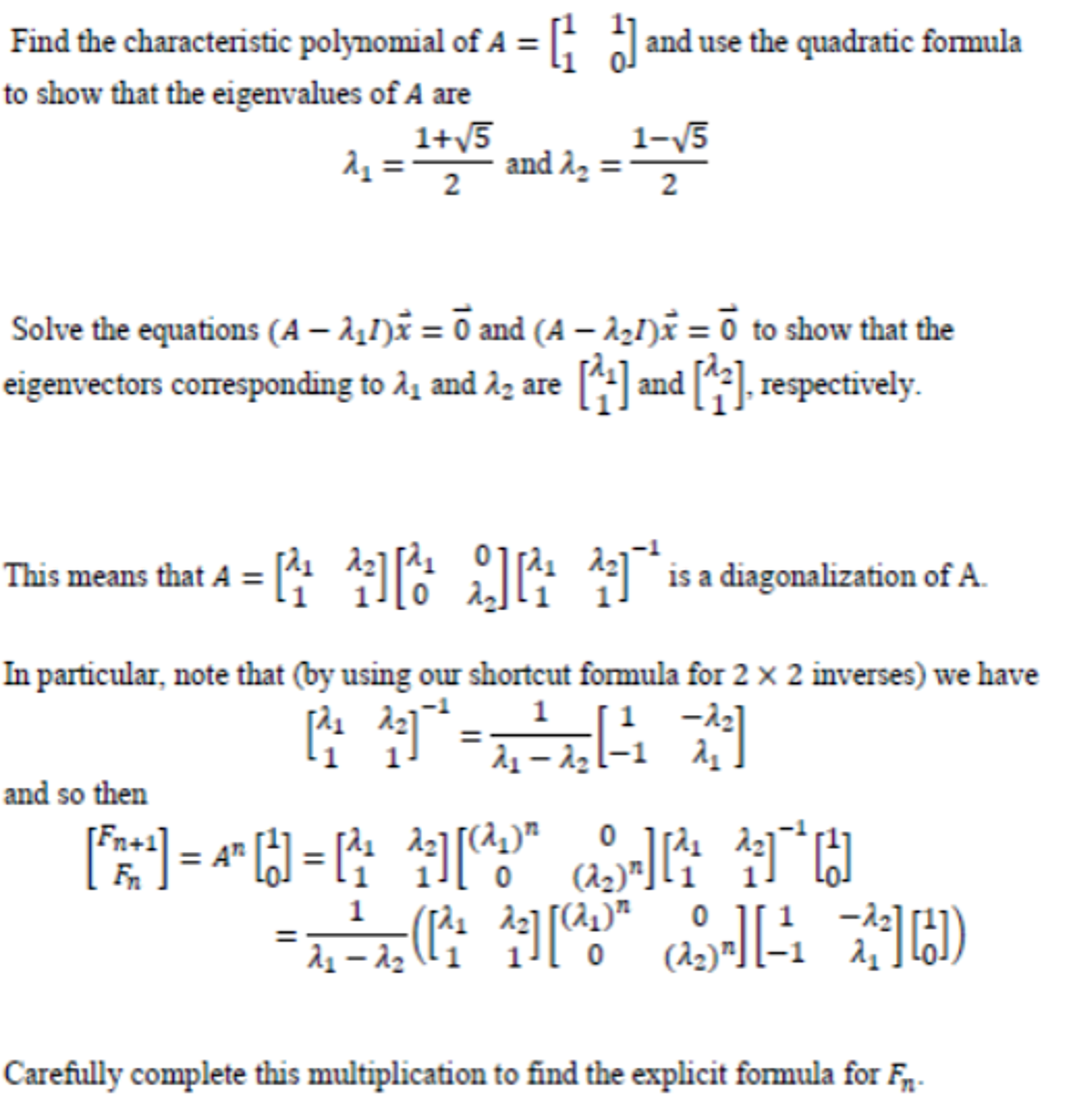 Solved The Fibonacci Sequence 1 1 2 3 5 8 13 21 34 Chegg