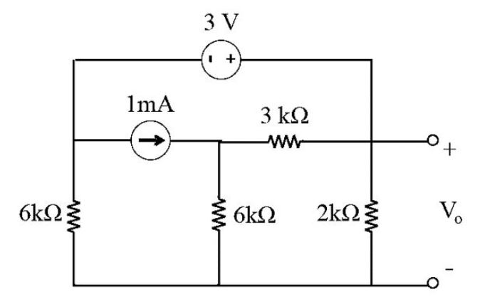Solved 3 V lmA 0 | Chegg.com