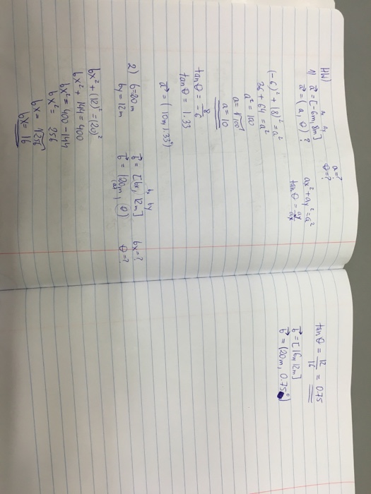 Solved Are my two physics problems correct? I think I solve | Chegg.com
