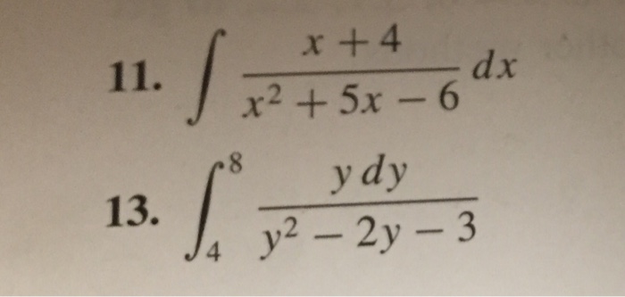Solved Nonrepeated Linear Factors In Exercises 9-16, express | Chegg.com