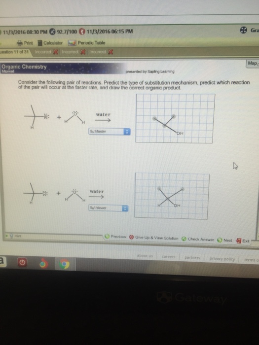 Solved Consider the following pair of reactions. Predict the | Chegg.com