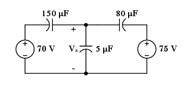Solved Given: The circuit shown above is operating in steady | Chegg.com
