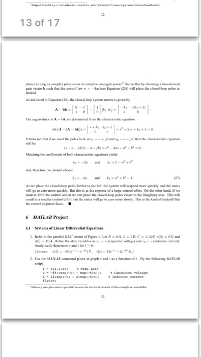 Solved Thisis a proyect of engineering mathematics the | Chegg.com