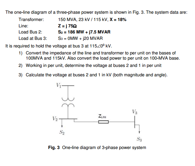 Transformer One Line Diagram