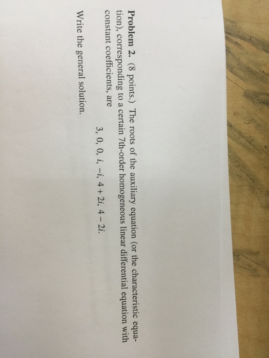 Solved Differential equations | Chegg.com Solved Differential equations | Chegg.com