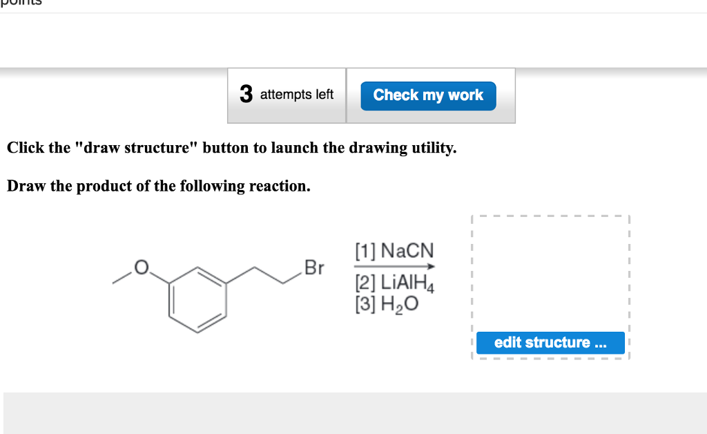 Solved Click the "draw structure" button to launch the | Chegg.com