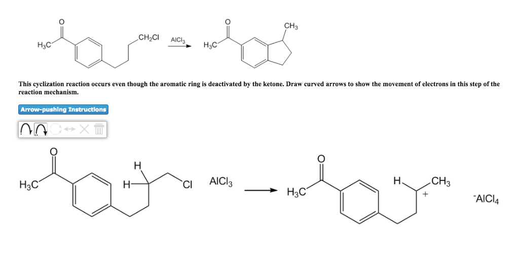 Solved This cyclization reaction occurs even though the | Chegg.com