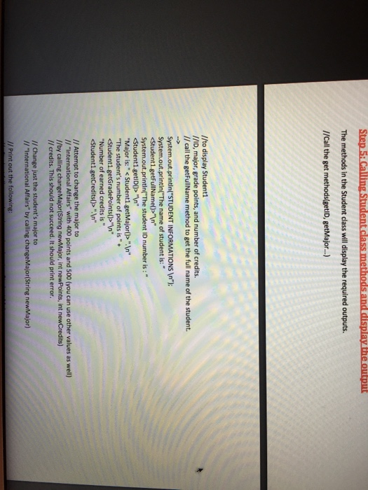 Solved Does anybody can follow this output to solve this | Chegg.com