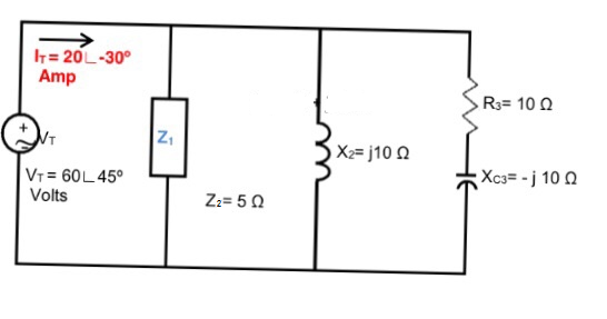 Solved The value of Z1 please The value of Z1 please | Chegg.com