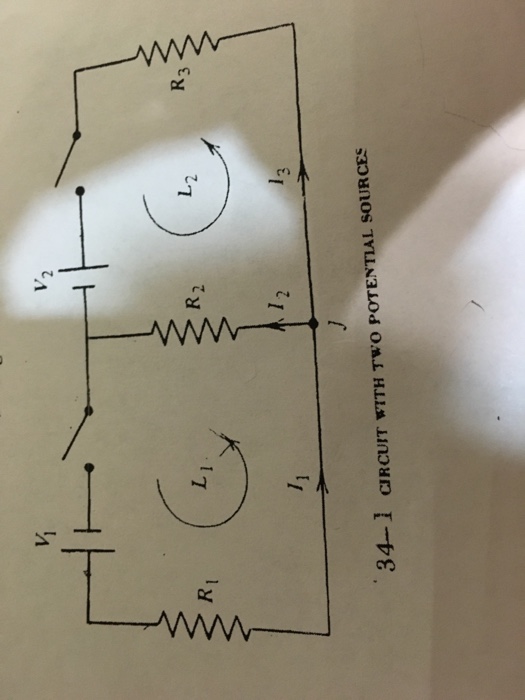 Solved Redraw the circuit of figure 34-1 with the resistor, | Chegg.com