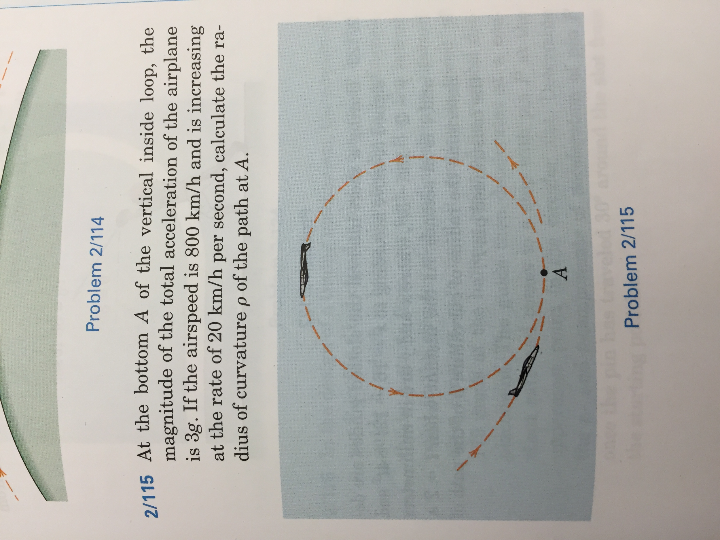 Solved At the bottom A of the vertical inside loop, the | Chegg.com