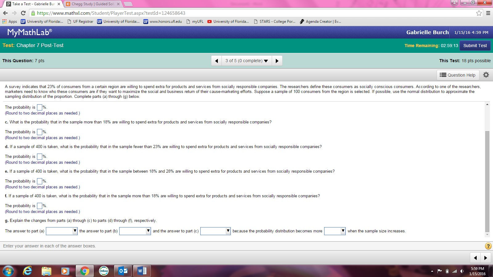 Solved A survey indicates that 23 % of consumers from a | Chegg.com