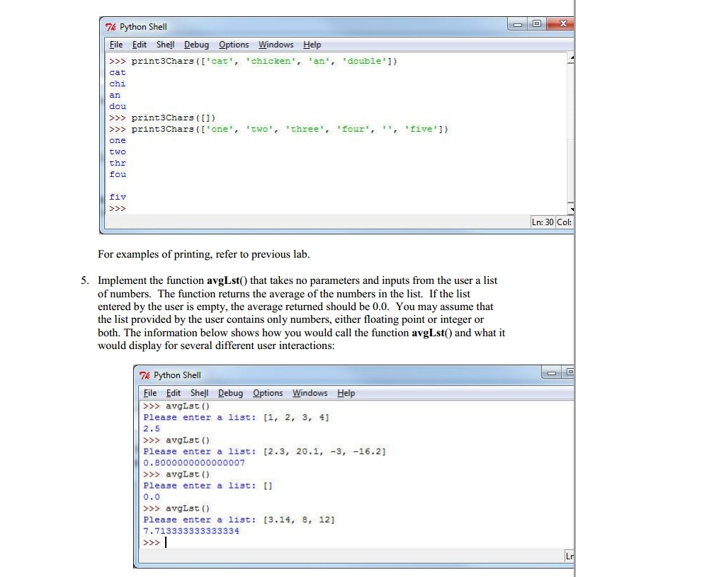 Solved 1. Implement the function flatten(1) that takes one | Chegg.com