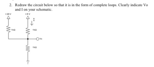 Solved Redraw the circuit below so that it is in the form of | Chegg.com