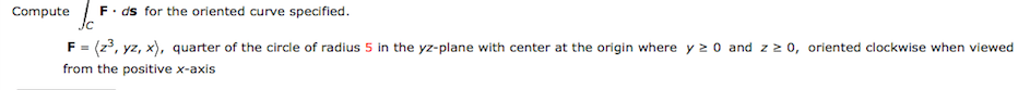 Solved Compute Integrate C F . ds for the oriented curve | Chegg.com