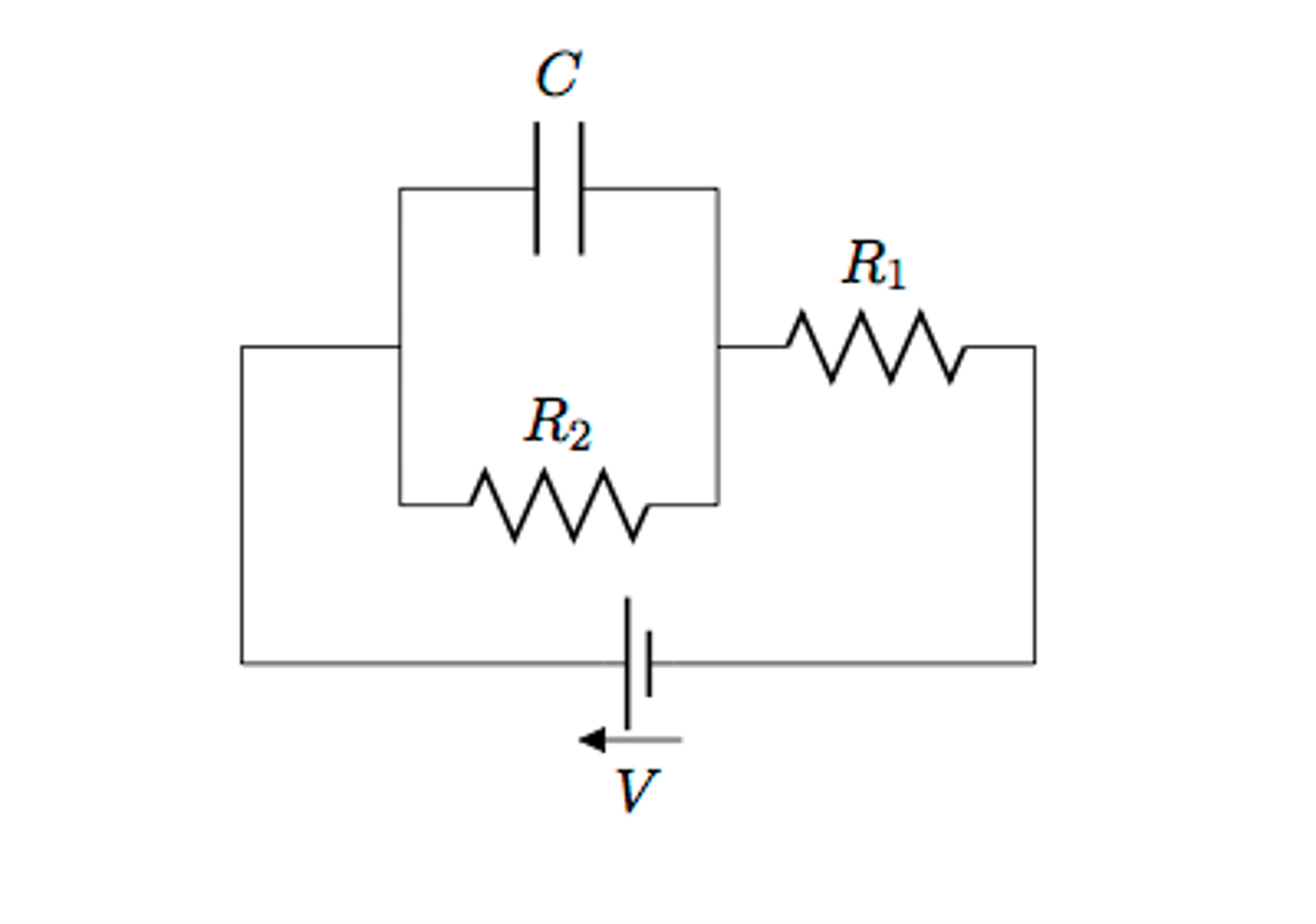 Solved A resistor (resistance R2) is connected in parallel | Chegg.com