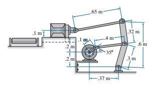Solved A package-moving device is shown in Figure P6.37. For | Chegg.com