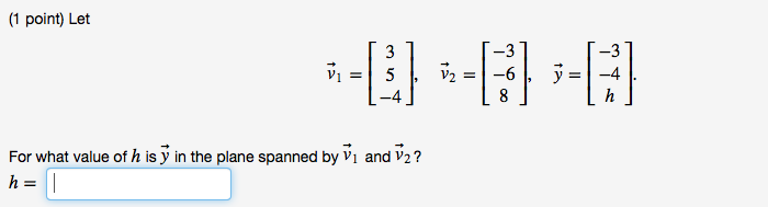 Solved Let V1 3 5 4 V2 3 6 8 Y 3 4 H For What Chegg solved-let-v1-3-5-4-v2-3-6-8-y-3-4-h-for-what-chegg